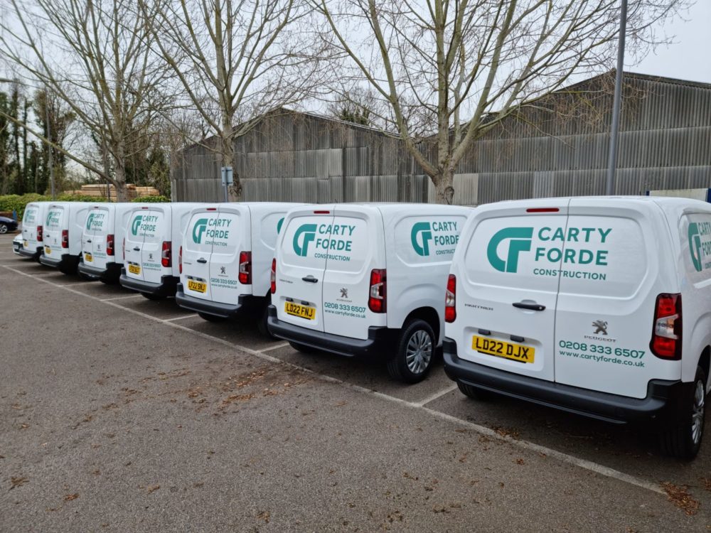 Carty Forde Construction LtdNew Fleet of Vehicles delivered to Carty ...